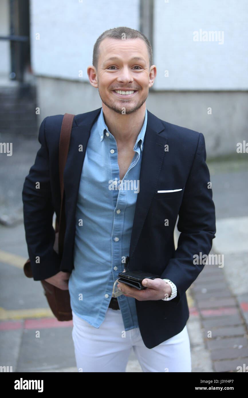 Adam Rickett outside ITV Studios Featuring: Adam Rickett Where: London ...