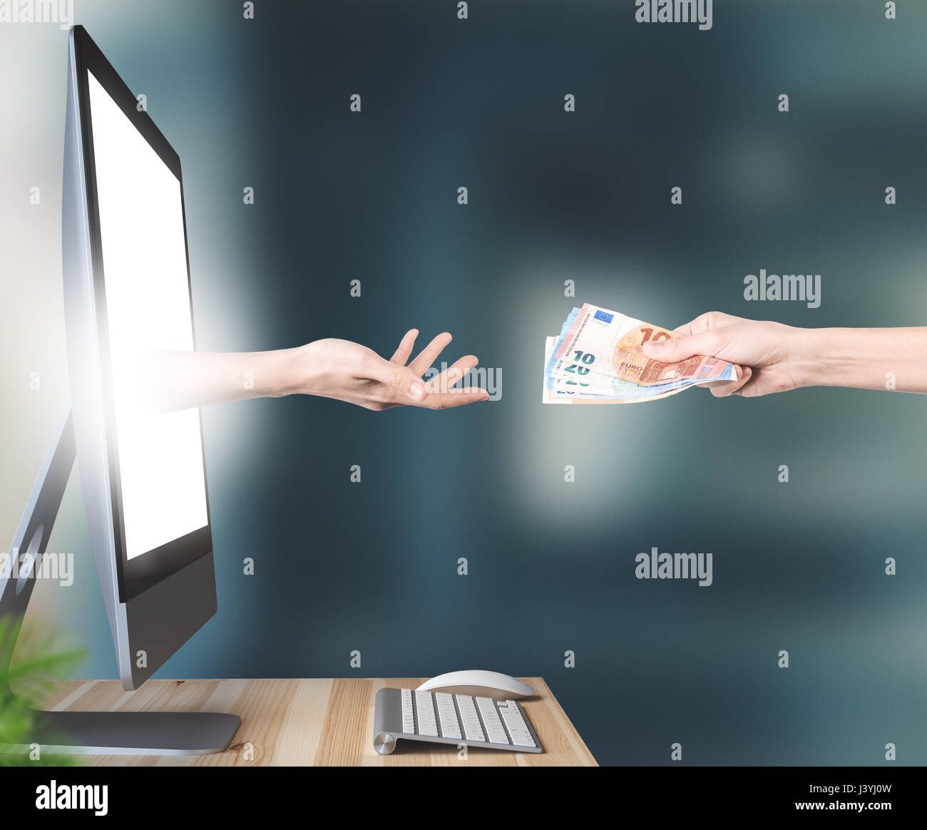 Pc monitor hi-res stock photography and images - Alamy