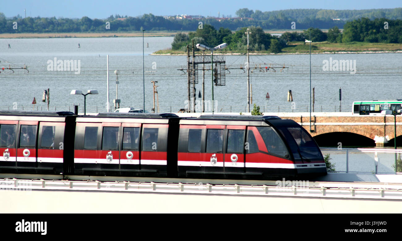 Venice people mover bridge hi-res stock photography and images - Alamy