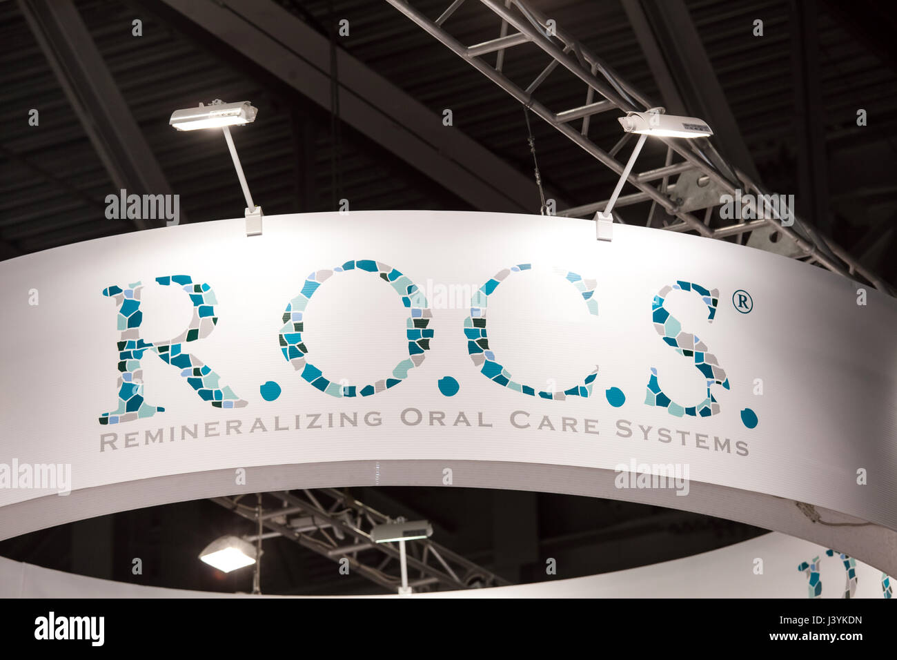 ROCS company logo sign Stock Photo - Alamy