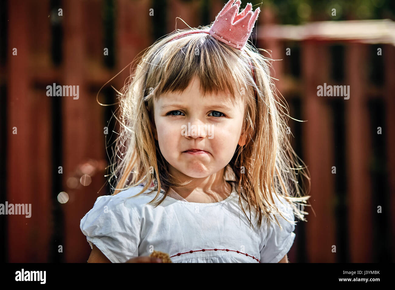 beautiful little princess girl Stock Photo - Alamy
