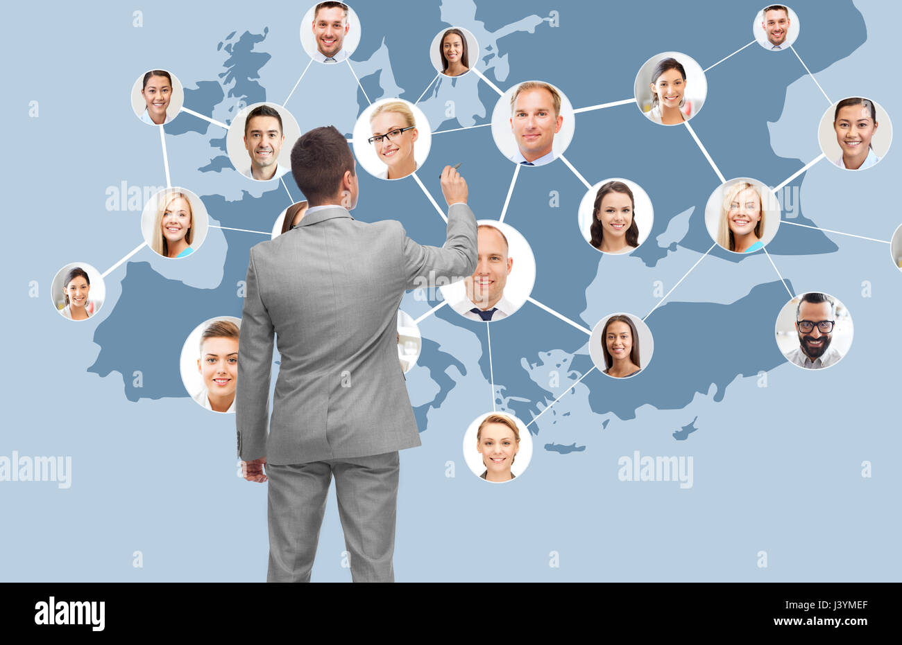 Contacts screen hi-res stock photography and images - Alamy