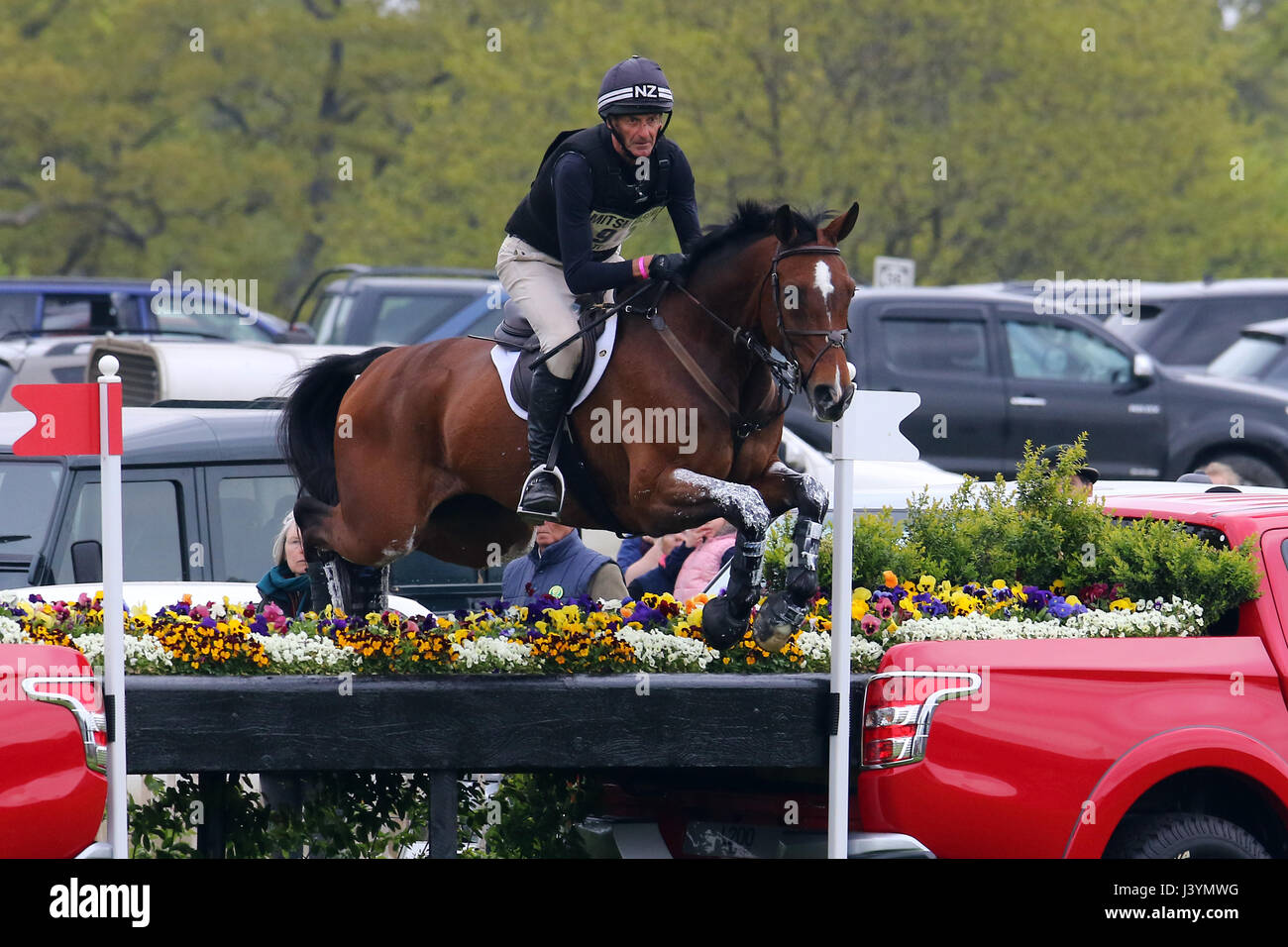 Mark Todd Cross Country Badminton 060517 Stock Photo - Alamy
