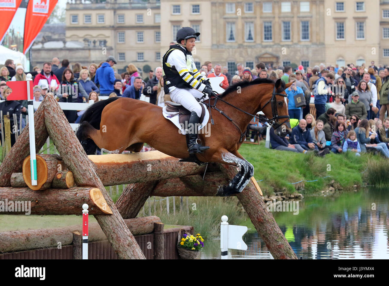 Sam Griffiths Cross Country Badminton 060517 Stock Photo - Alamy