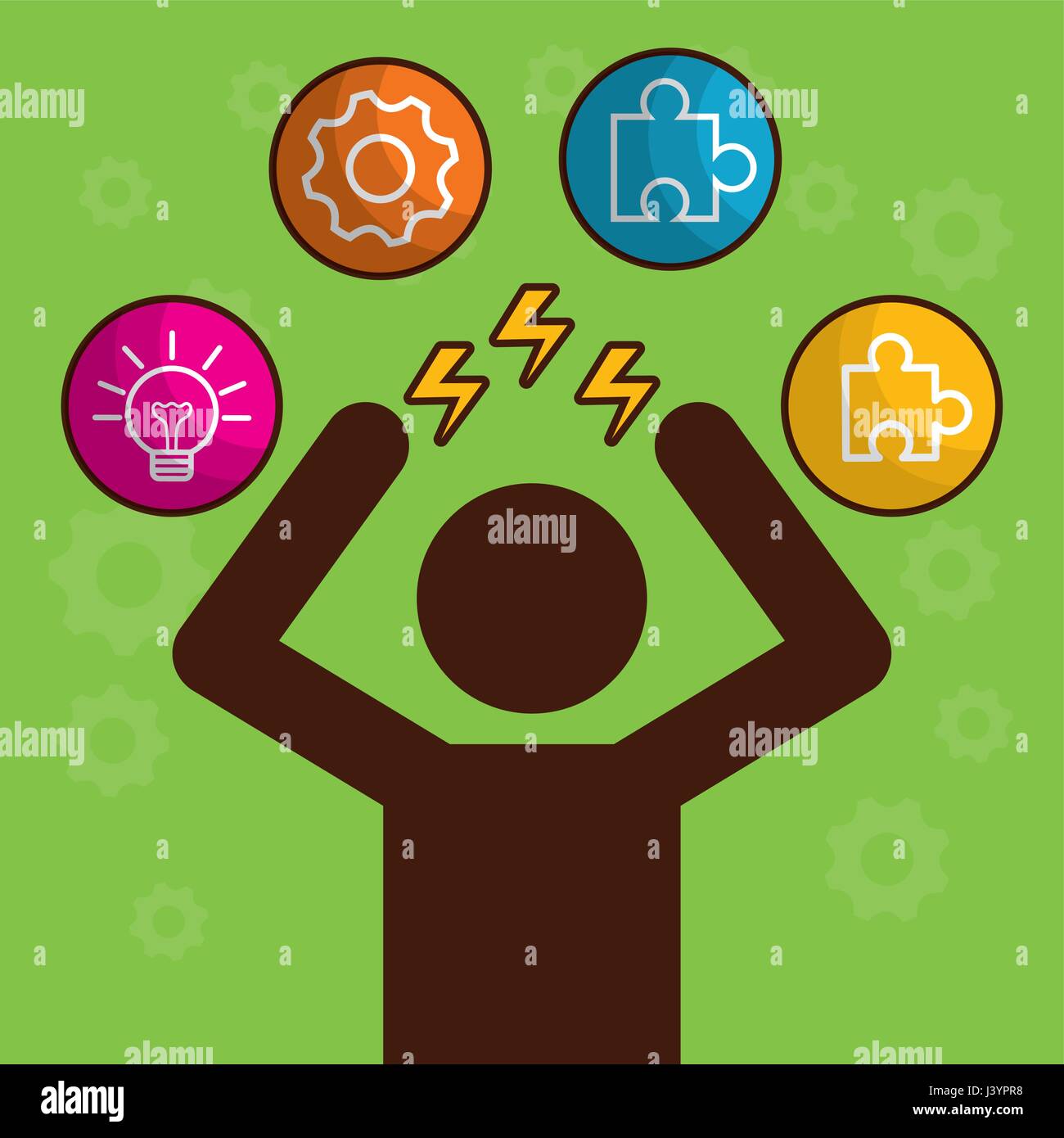 intelligence related icons Stock Vector Image & Art - Alamy