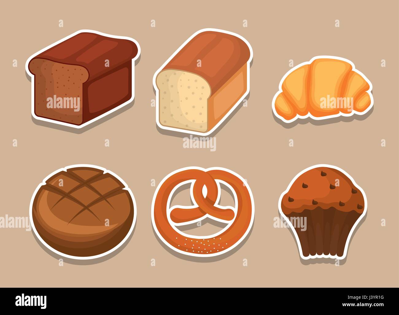 bakery products design Stock Vector Image & Art - Alamy