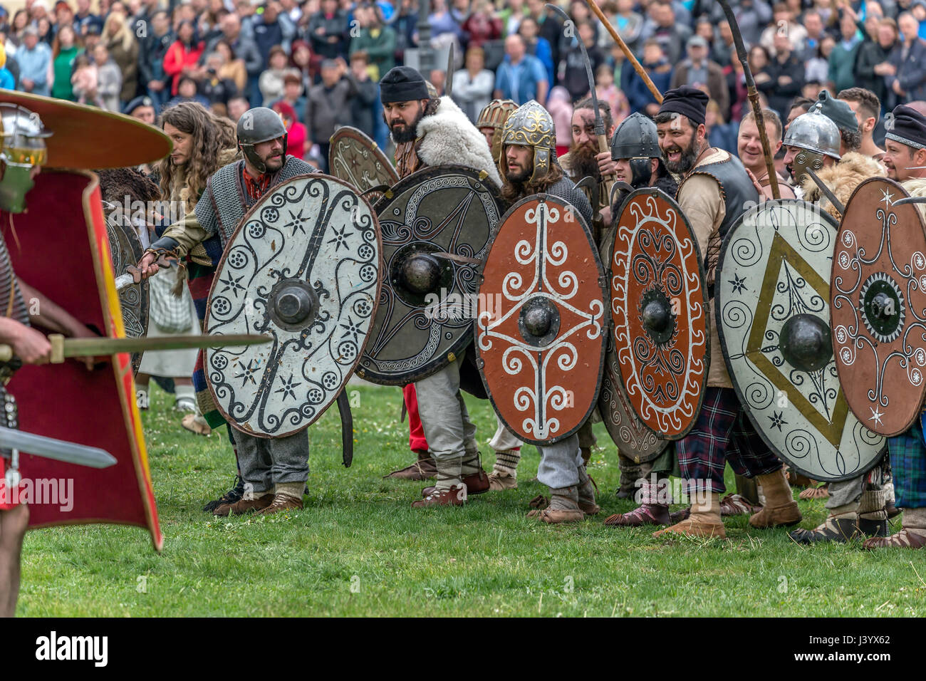 Dacian costume hi-res stock photography and images - Alamy