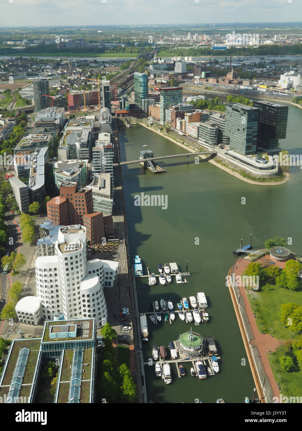 skyline of Dusseldorf in Germany Stock Photo - Alamy