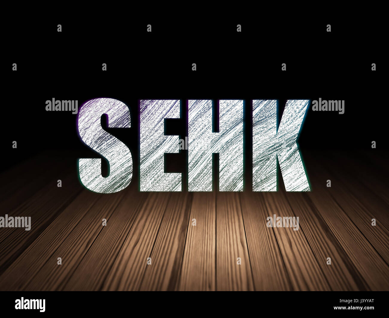 Stock market indexes concept: SEHK in grunge dark room Stock Photo - Alamy