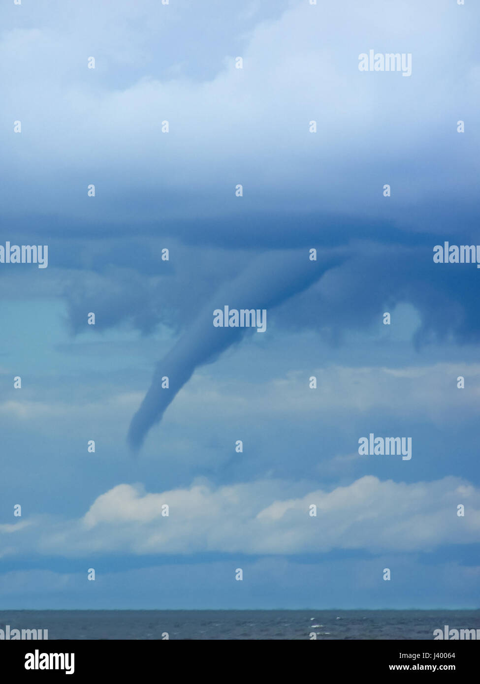 Sea tornado water twister ocean tornado wind rose Stock Photo - Alamy