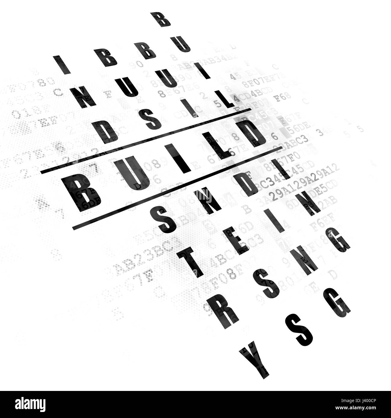 Crossword puzzle Black and White Stock Photos & Images - Alamy