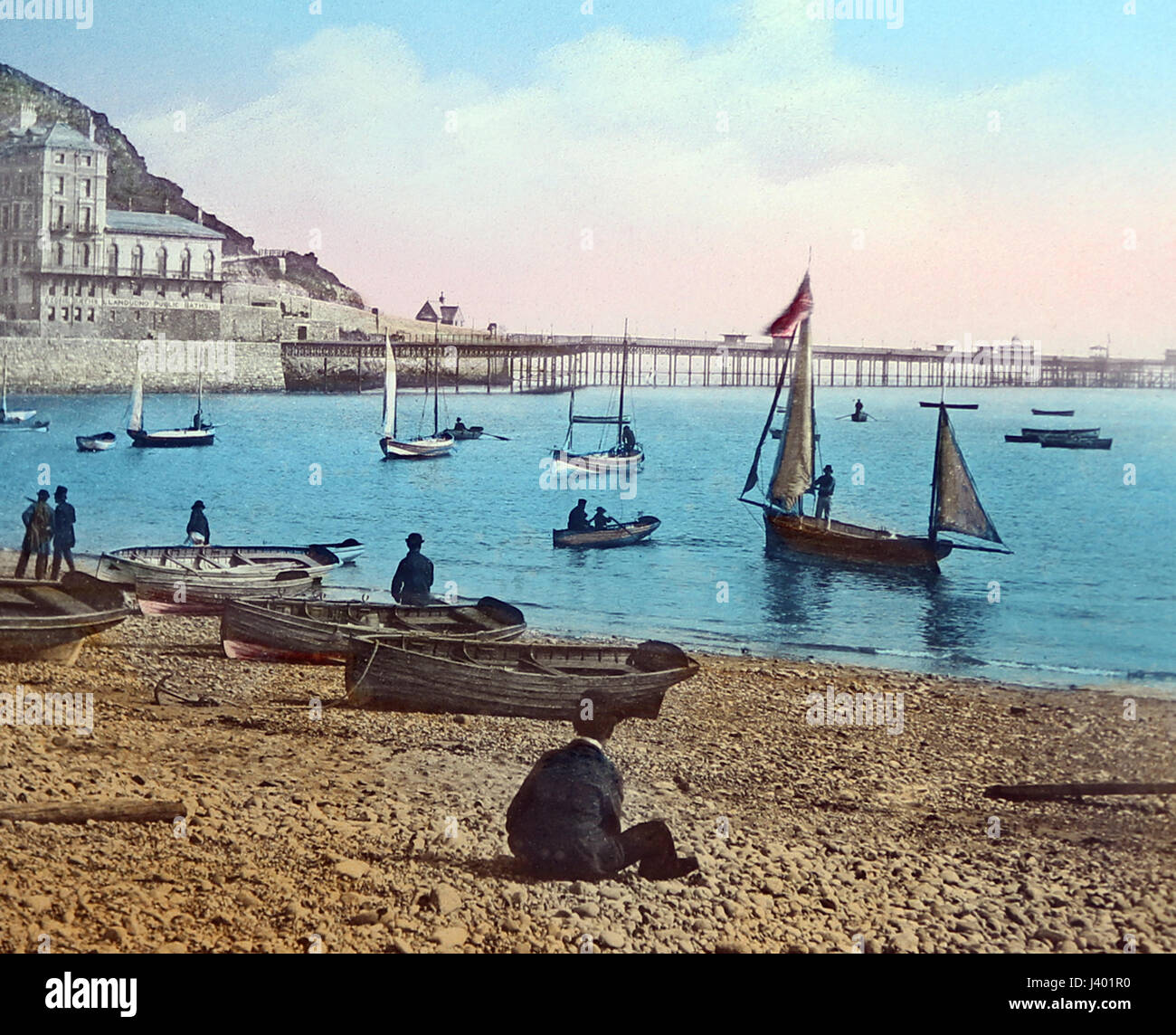 Victorian beach photo hi-res stock photography and images - Alamy