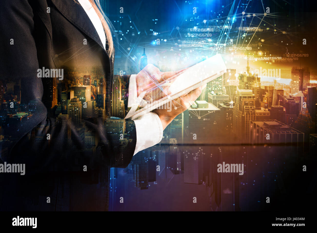 Future projection hi-res stock photography and images - Alamy