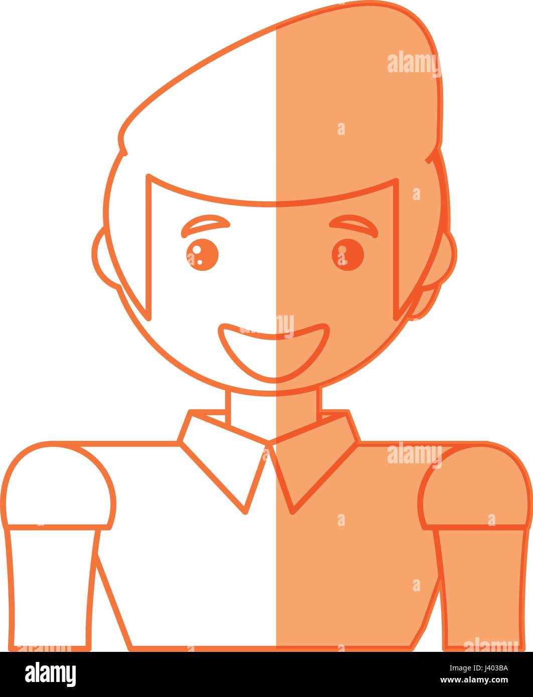 Man smiling cartoon Stock Vector Image & Art - Alamy