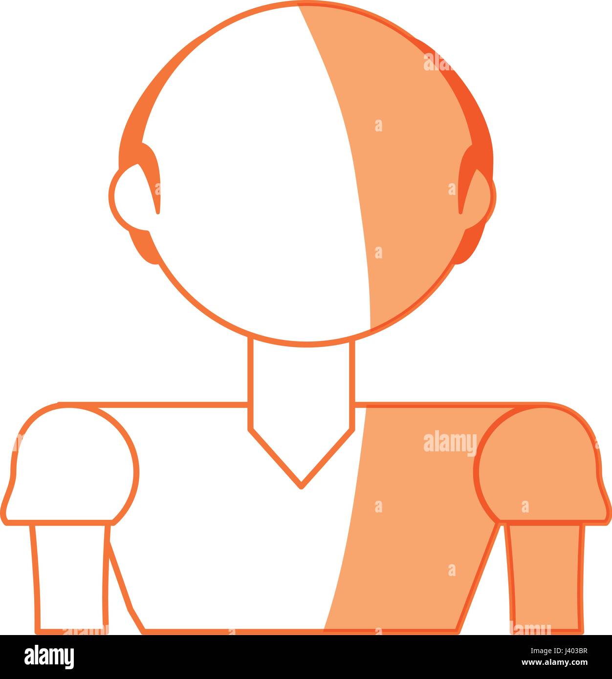 Man faceless profile Stock Vector Image & Art - Alamy