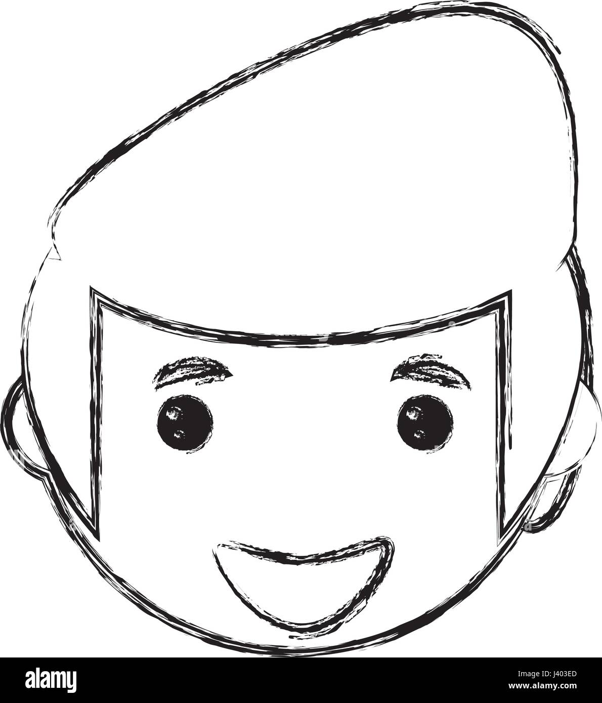 Man smiling cartoon Stock Vector Image & Art - Alamy