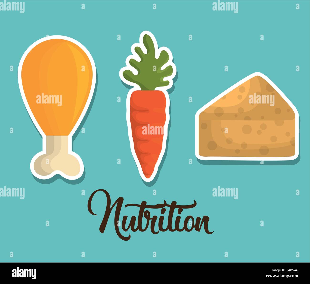 nutrition concept design Stock Vector Image & Art - Alamy