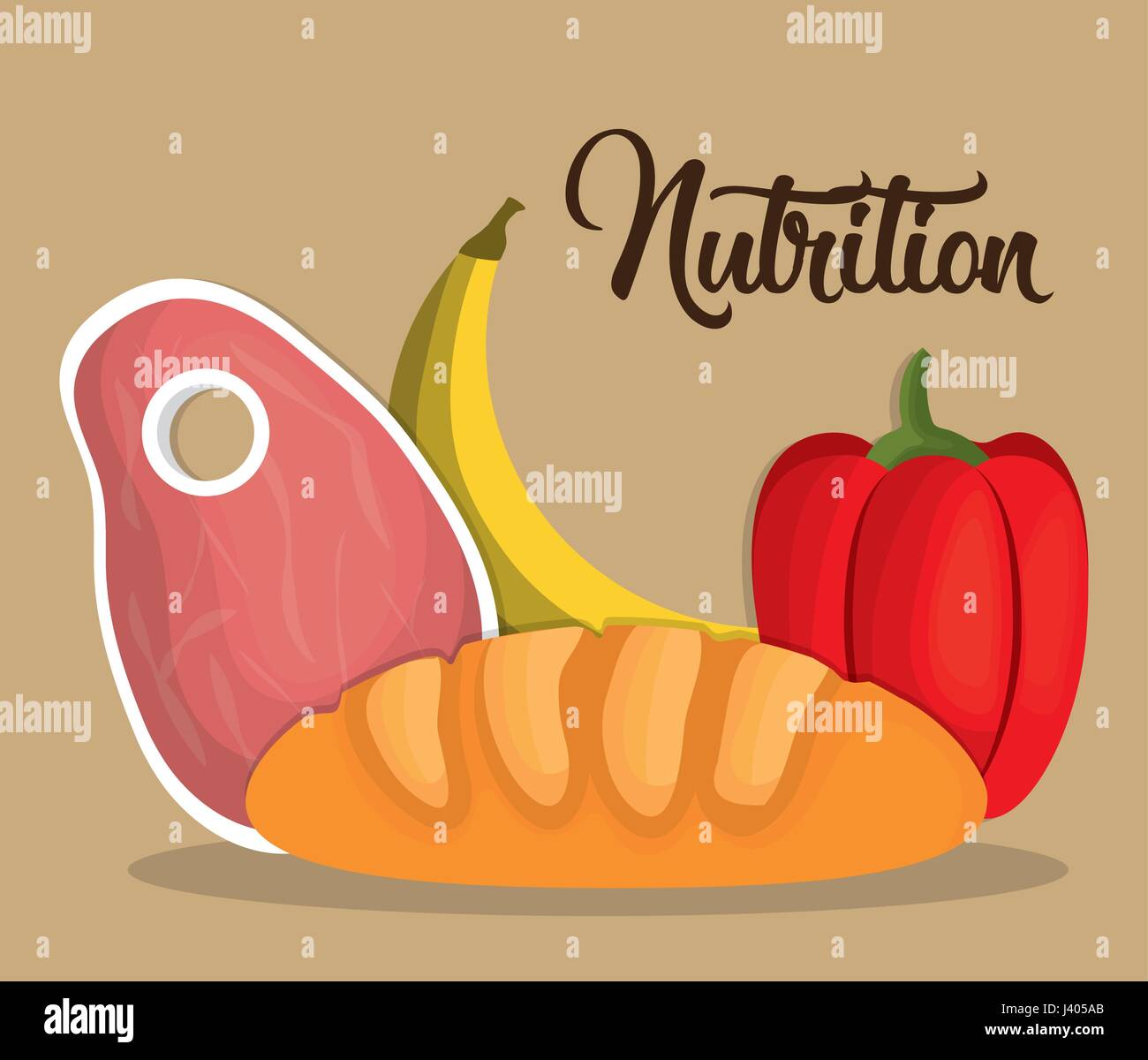 nutrition concept design Stock Vector Image & Art - Alamy