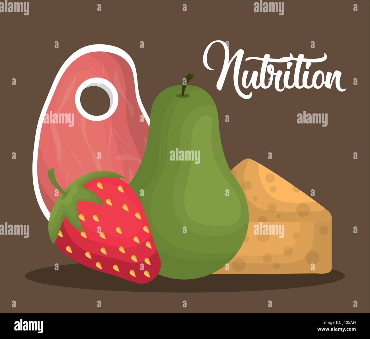 nutrition concept design Stock Vector Image & Art - Alamy