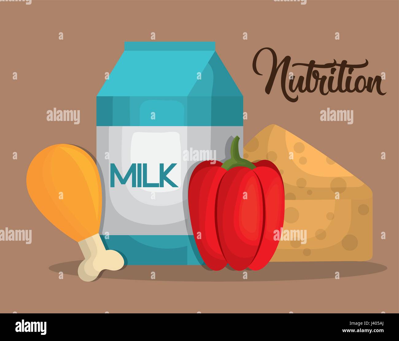 nutrition concept design Stock Vector Image & Art - Alamy