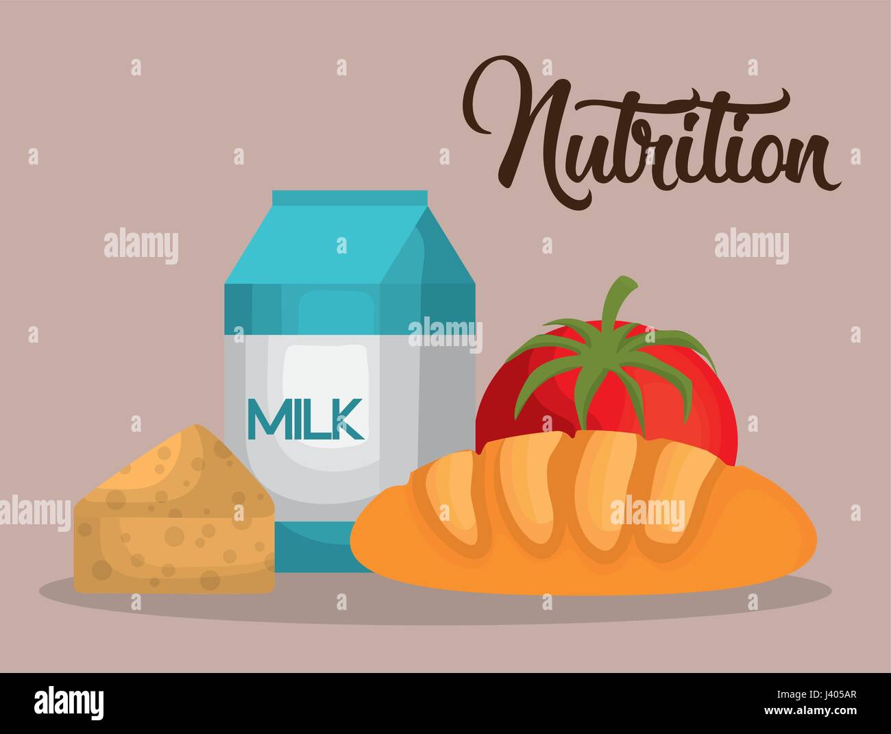 nutrition concept design Stock Vector Image & Art - Alamy
