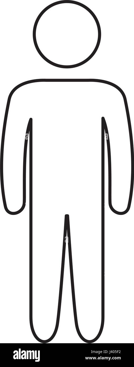 Male pictogram symbol Stock Vector Image & Art - Alamy