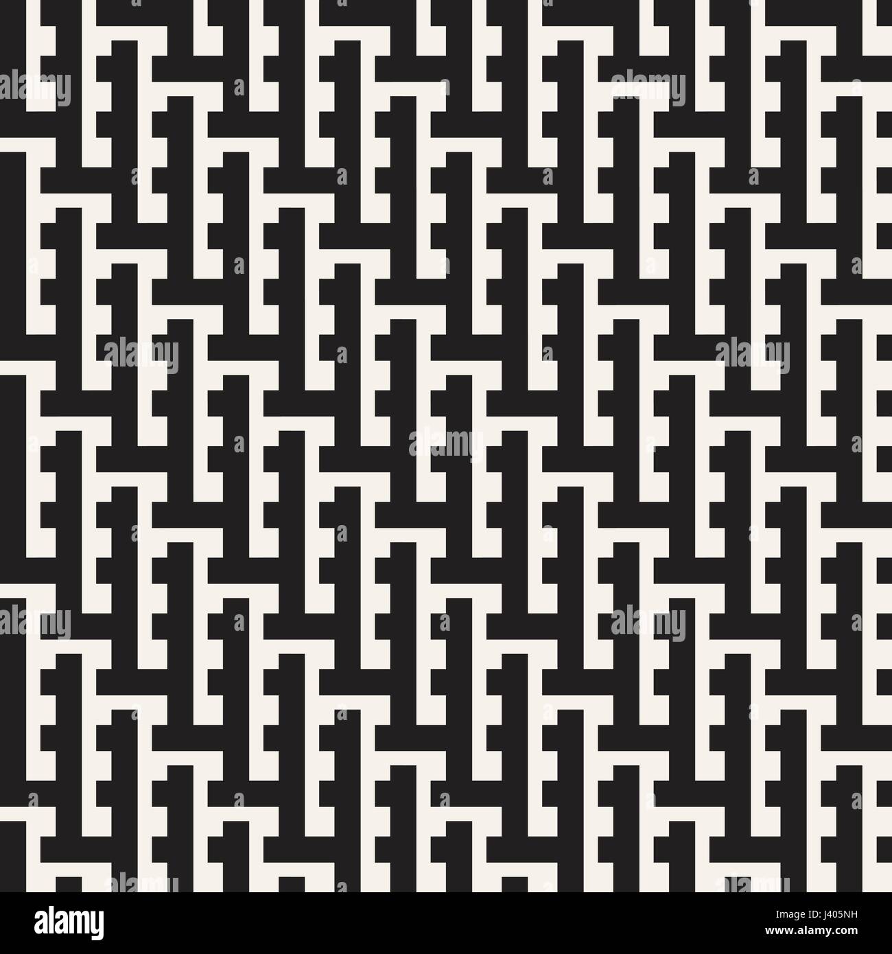 Seamless woven stripes lattice pattern. Modern stylish texture. Repeating abstract background ...