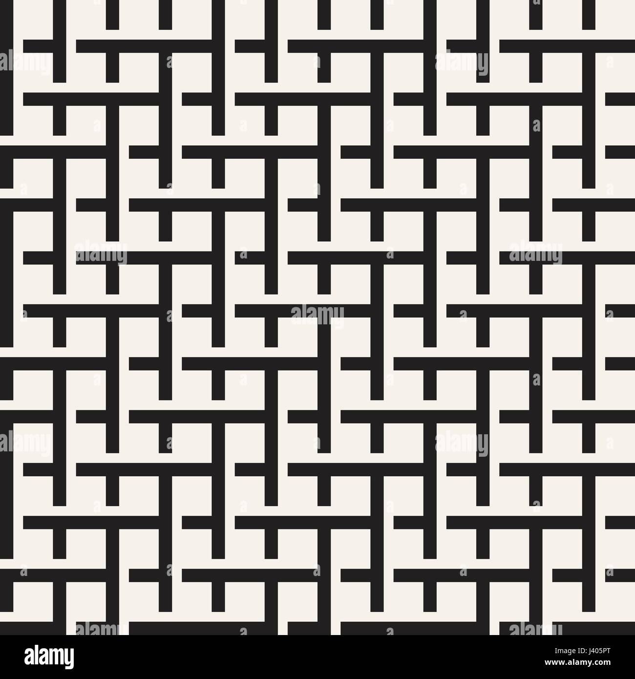 Seamless woven stripes lattice pattern. Modern stylish texture ...