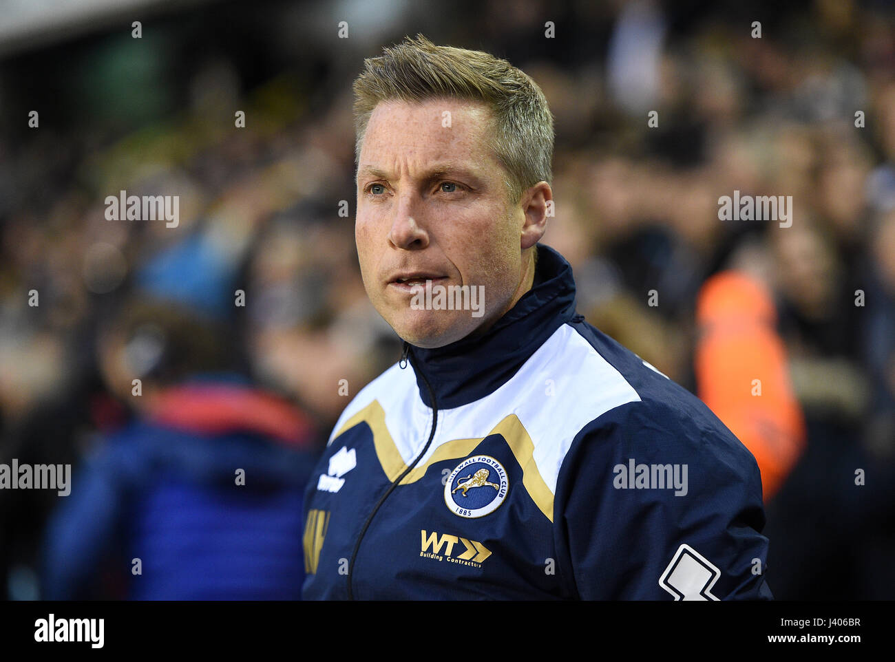 Millwall manager Neil Harris Stock Photo - Alamy