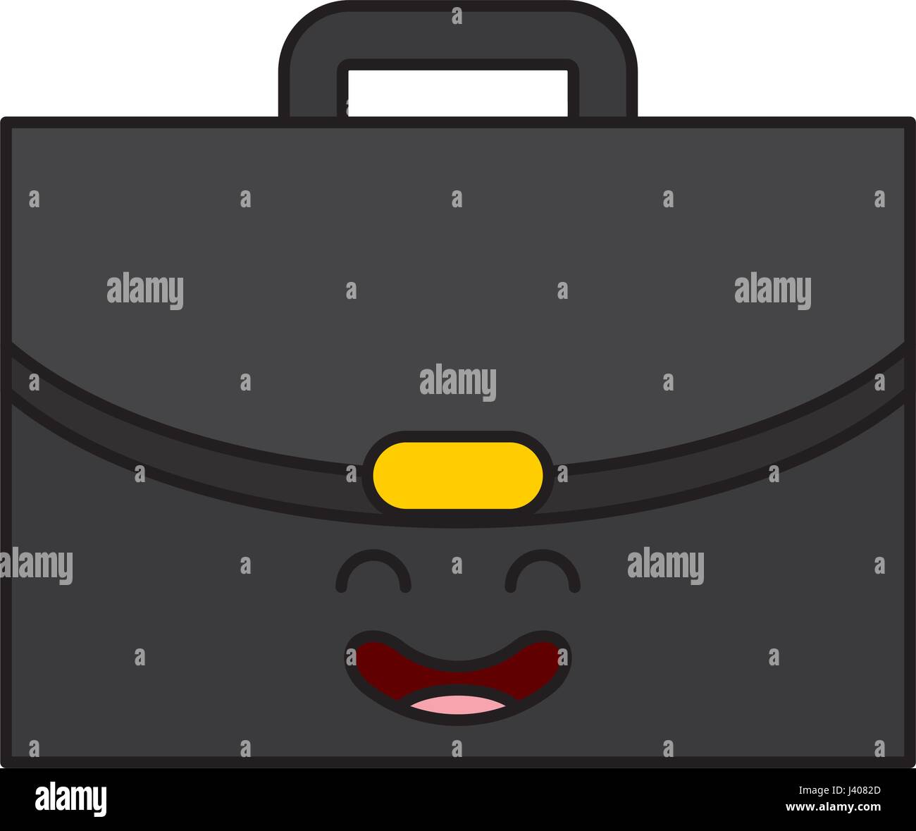 portfolio briefcase kawaii character Stock Vector Image & Art - Alamy