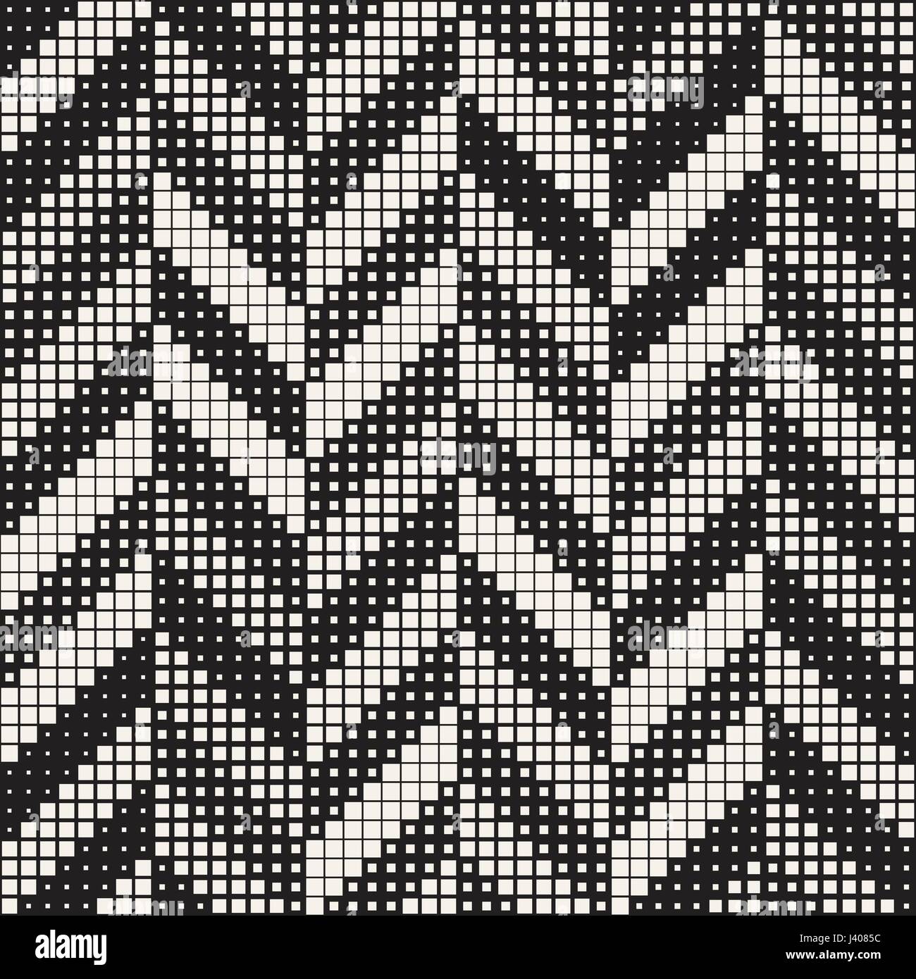 Seamless Irregular Geometric Pattern. Abstract Black and White Modern ...