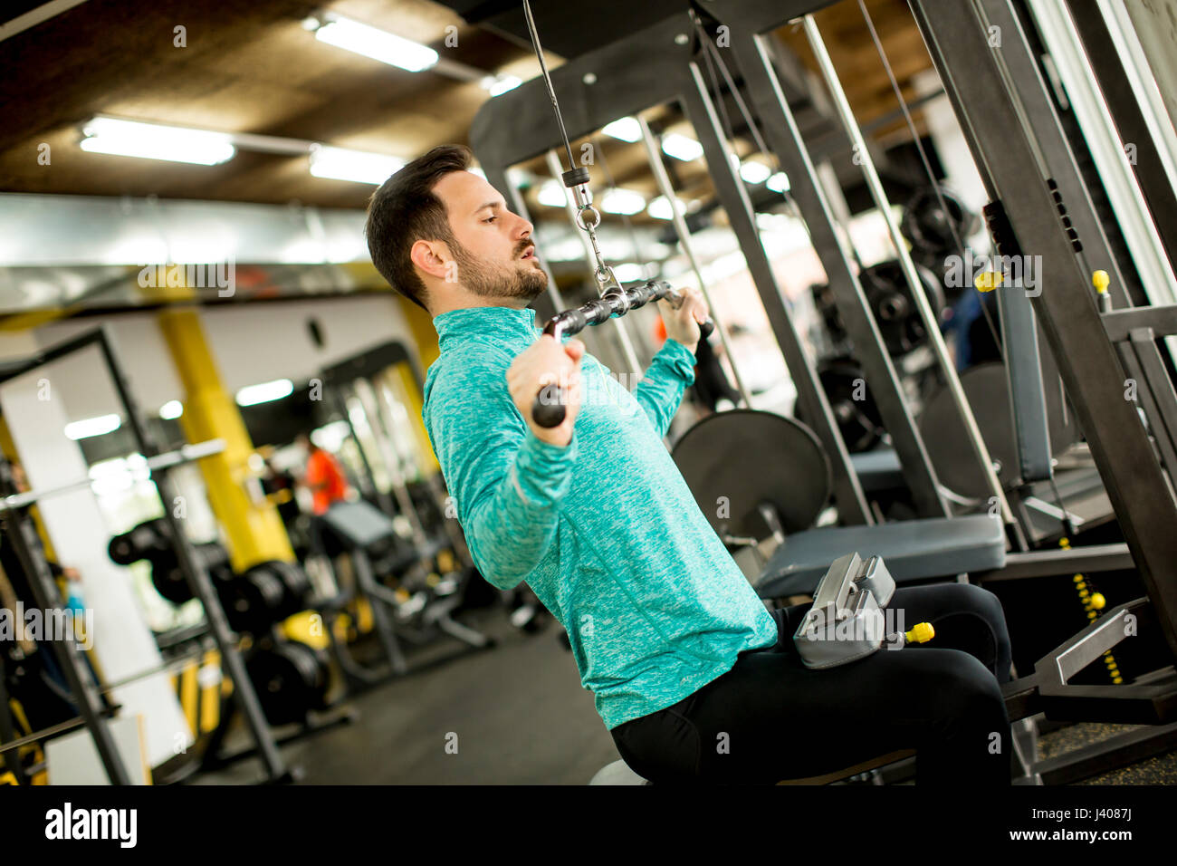 Exercise for triceps hi-res stock photography and images - Alamy