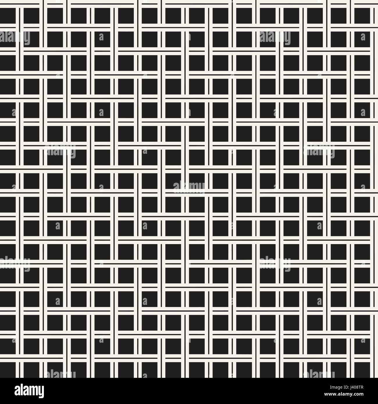 Seamless woven stripes lattice pattern. Modern stylish texture ...