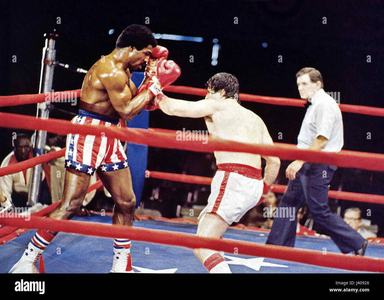 Rocky, USA 1976, Regie: John G. Avildsen, Darsteller: Carl Weathers ...