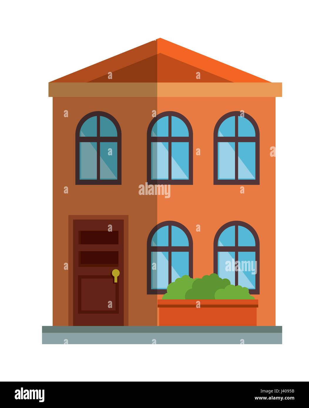 cute building exterior icon Stock Vector Image & Art - Alamy