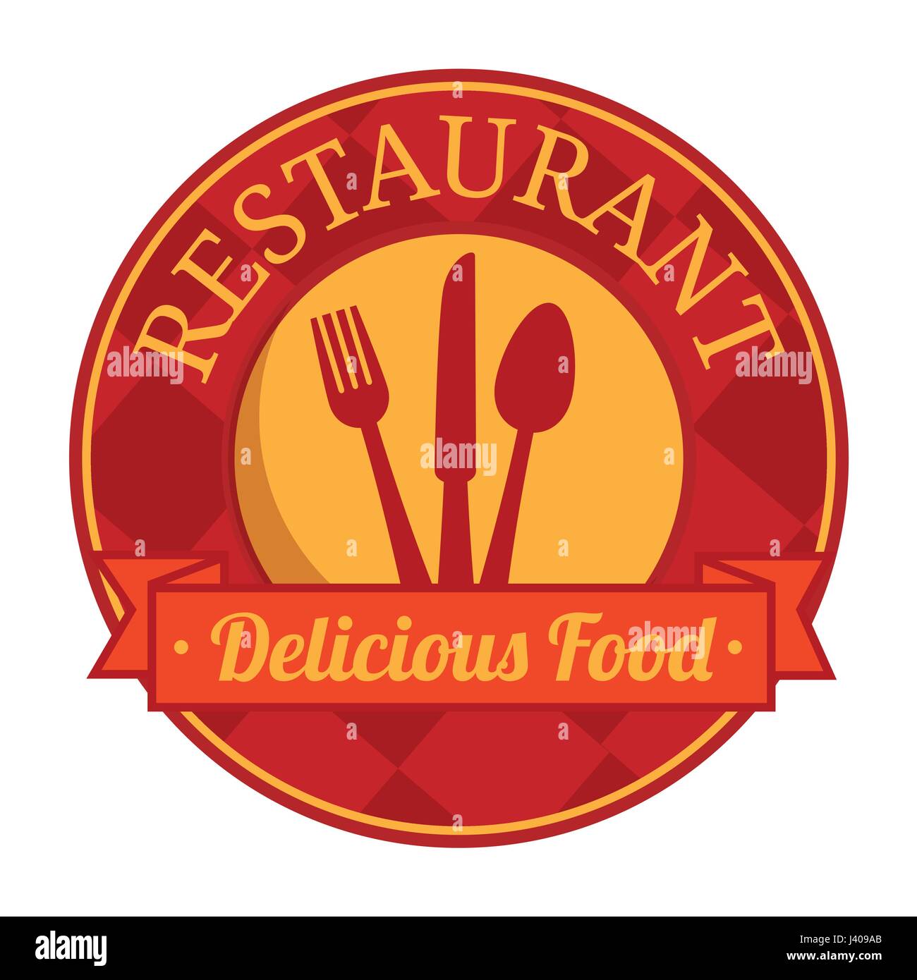 Restaurant sign vector illustration Stock Vector Image & Art - Alamy