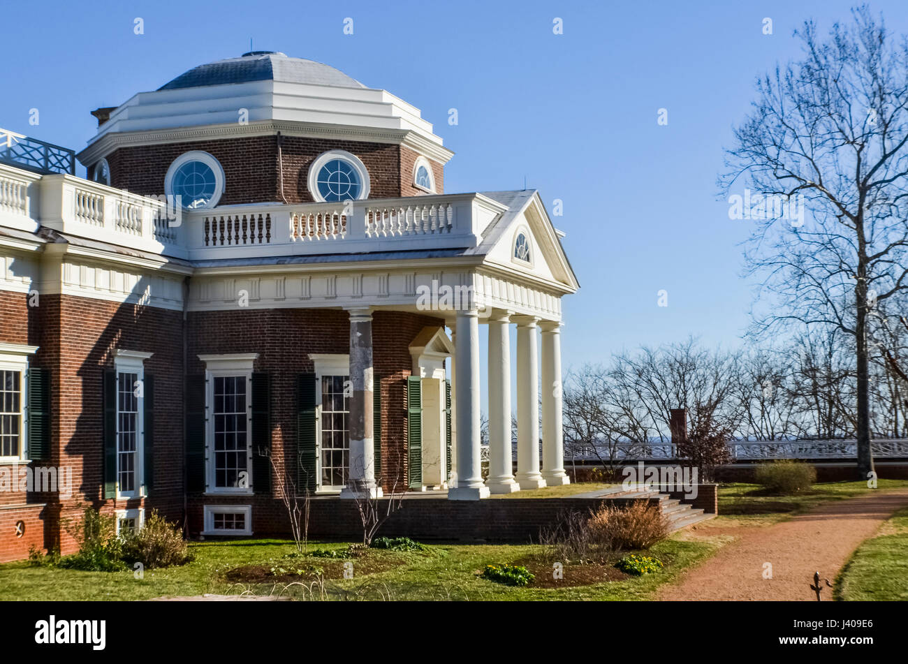 Thomas jeffersons home hi-res stock photography and images - Alamy