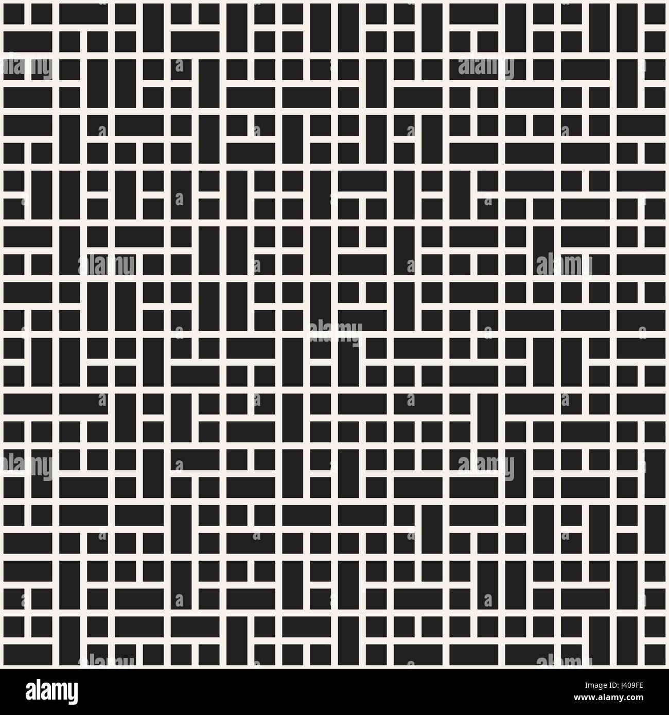 Vector Seamless Pattern Mesh Repeating Texture Linear Grid With Chaotic Shapes Stylish