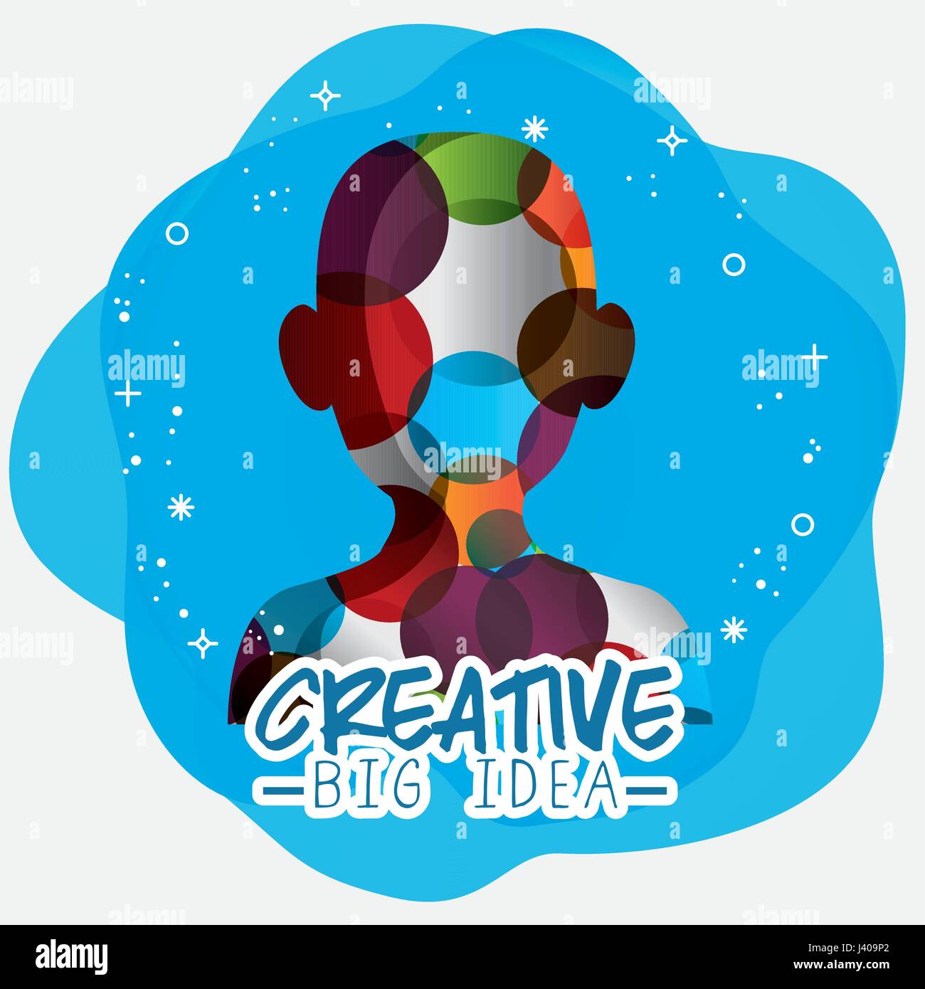 Colorful upper body icon Stock Vector Image & Art - Alamy