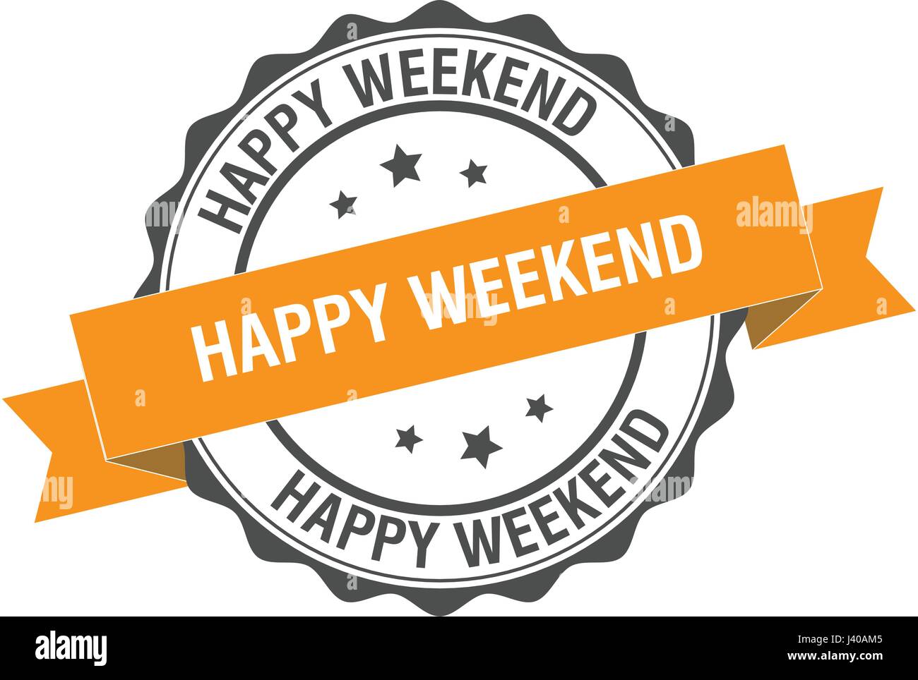 Happy weekend vector vectors hi-res stock photography and images - Alamy