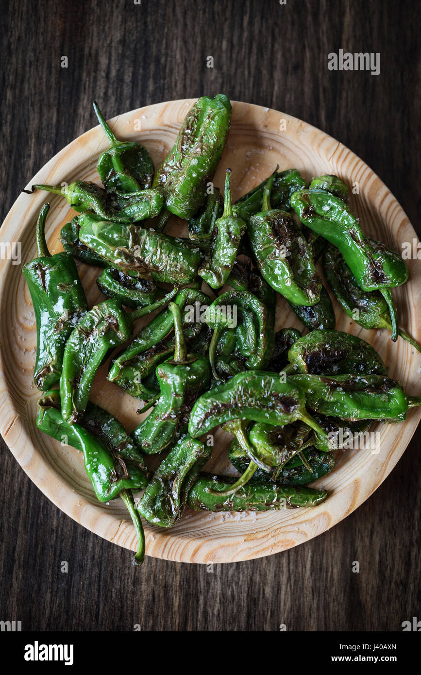 Padrón peppers galicia hi-res stock photography and images - Alamy