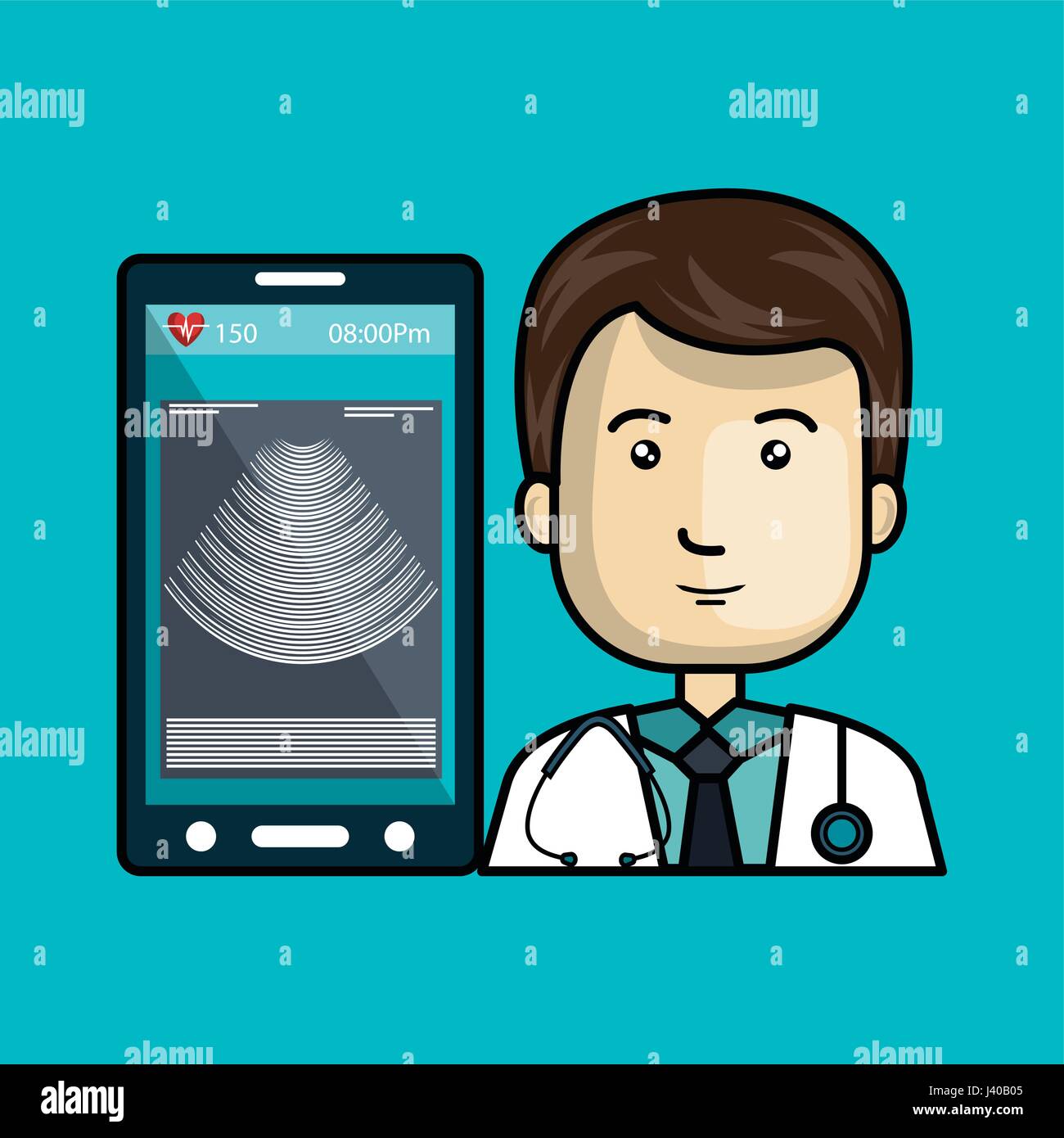 digital healthcare technology icon Stock Vector Image & Art - Alamy