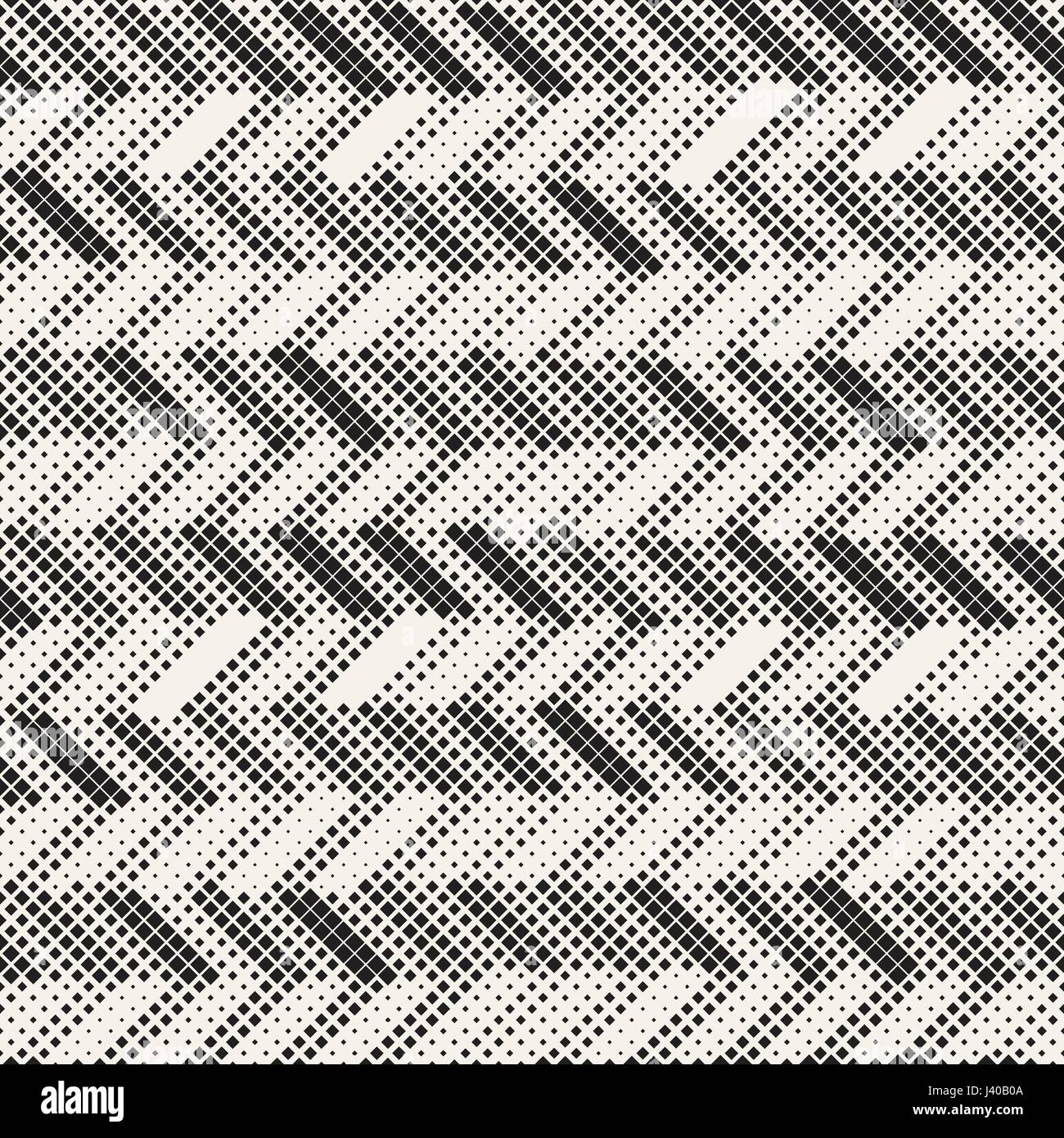 Seamless Irregular Geometric Pattern. Abstract Black and White Modern ...