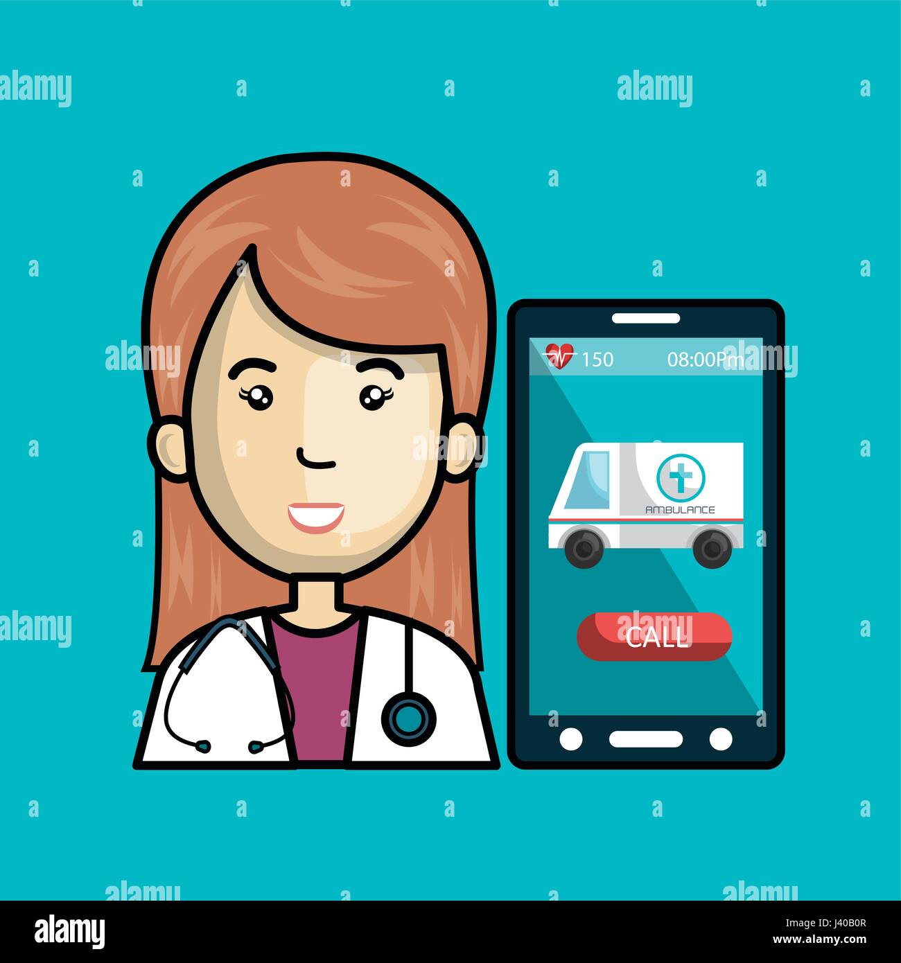 digital healthcare technology icon Stock Vector Image & Art - Alamy