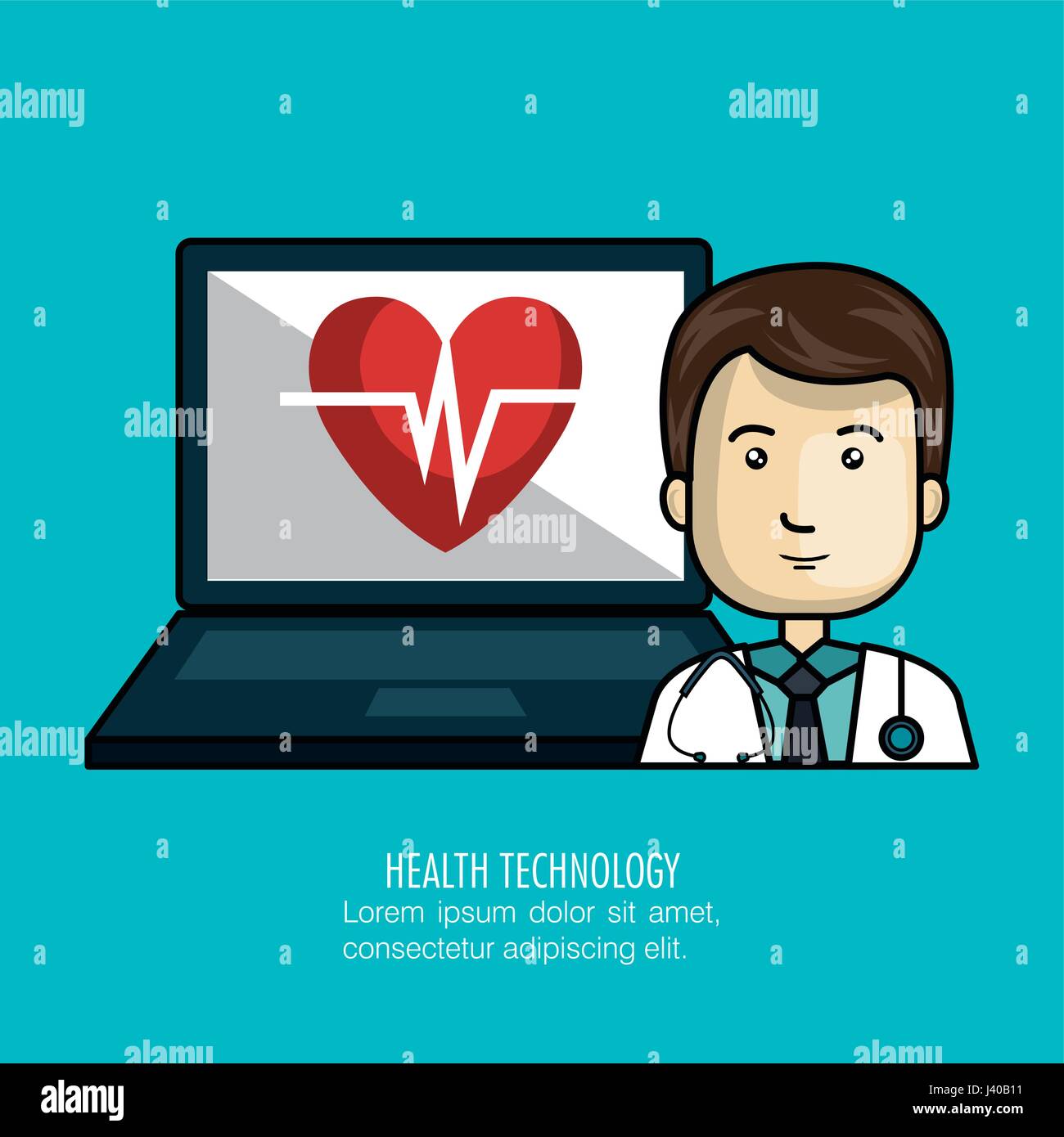 digital healthcare technology icon Stock Vector Image & Art - Alamy