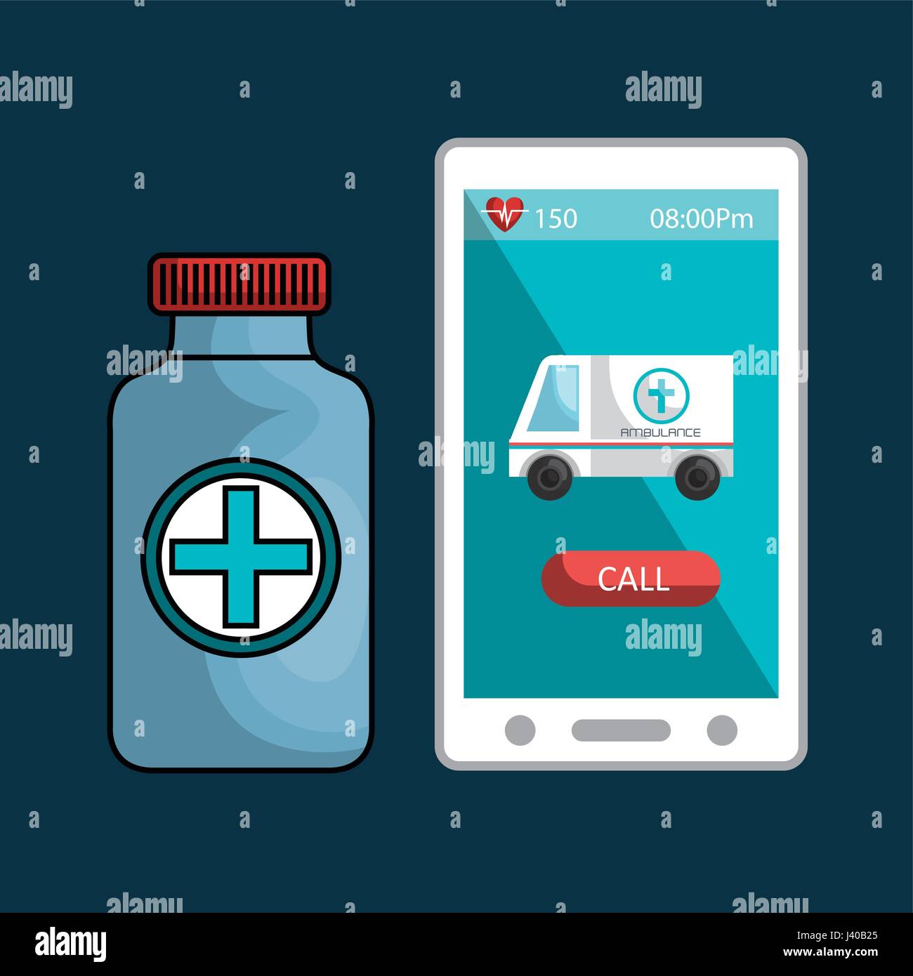 digital healthcare technology icon Stock Vector Image & Art - Alamy