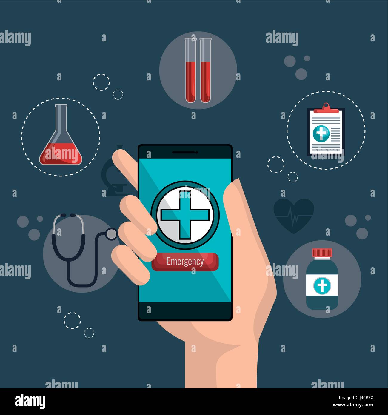 digital healthcare technology icon Stock Vector Image & Art - Alamy
