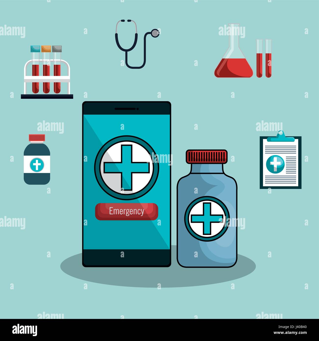 digital healthcare technology icon Stock Vector Image & Art - Alamy