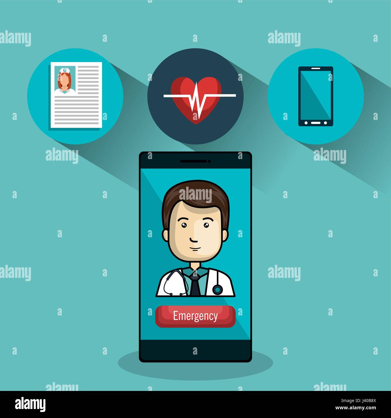 digital healthcare technology icon Stock Vector Image & Art - Alamy