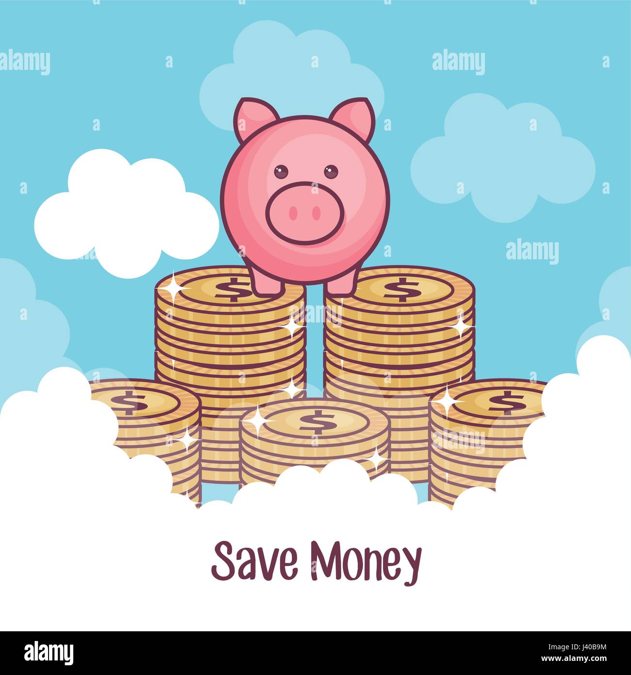 Money-related objects design Stock Vector Image & Art - Alamy